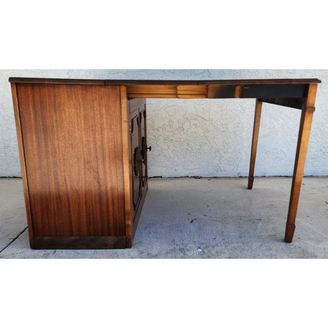 Saginaw Vintage Expandable Pullout Buffet Table | Chairish