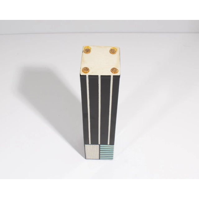 1992 Postmodern Ceramic Vase Signed by Michael Duvall | Chairish