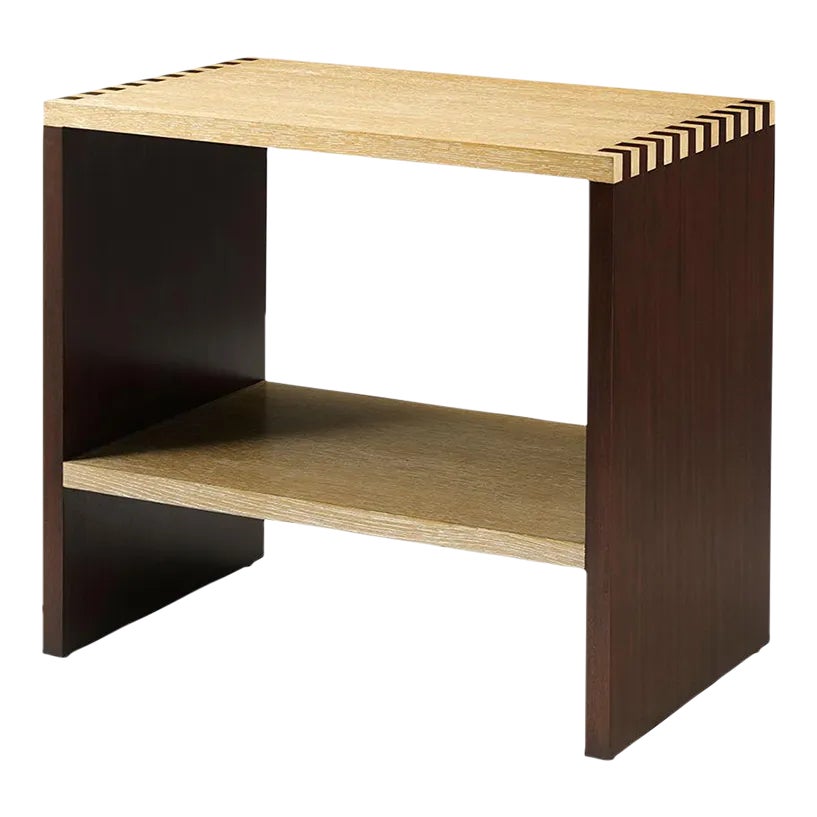 Modern Craftsman Side Table | Chairish
