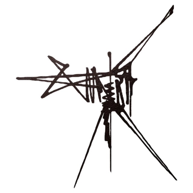 Georges Mathieu, Abstract Composition I, 1970s-1980s, Lithograph | Chairish