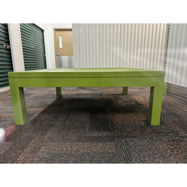 Malibu Raffia Wrapped Coffee Table | Chairish