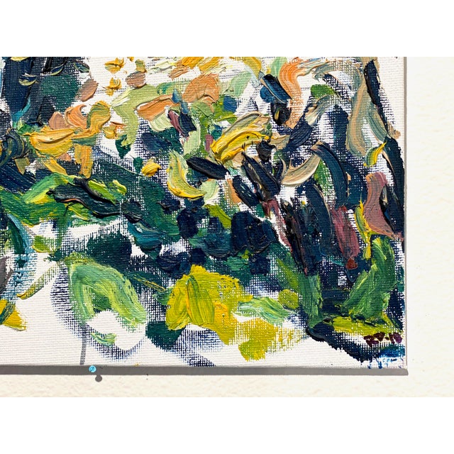 Abstract Expressionist James River Morning - Original Oil Painting by ...