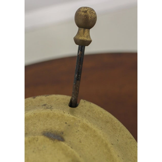 Virginia Metalcrafters Cast Iron & Brass Colonial Era Firepot | Chairish