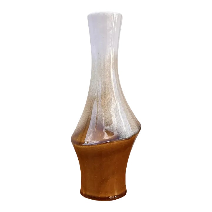 Ceramic, Asymmetrical Vase, Ditmar Urbach, Czechoslovakia, 1960s ...