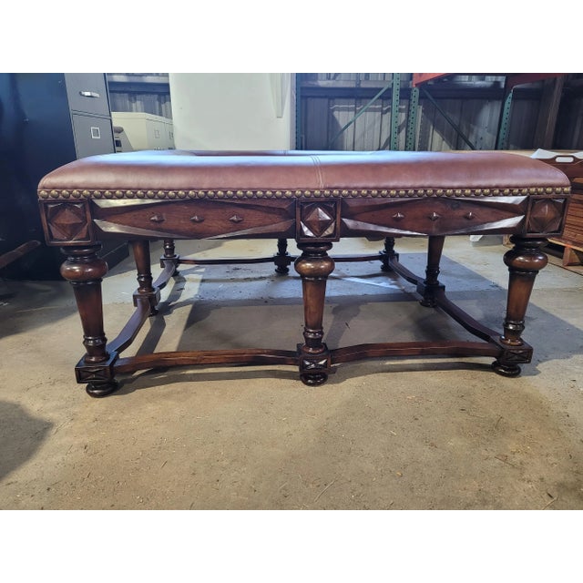 Contemporary Ottoman With Perimeter Banquette Seating | Chairish