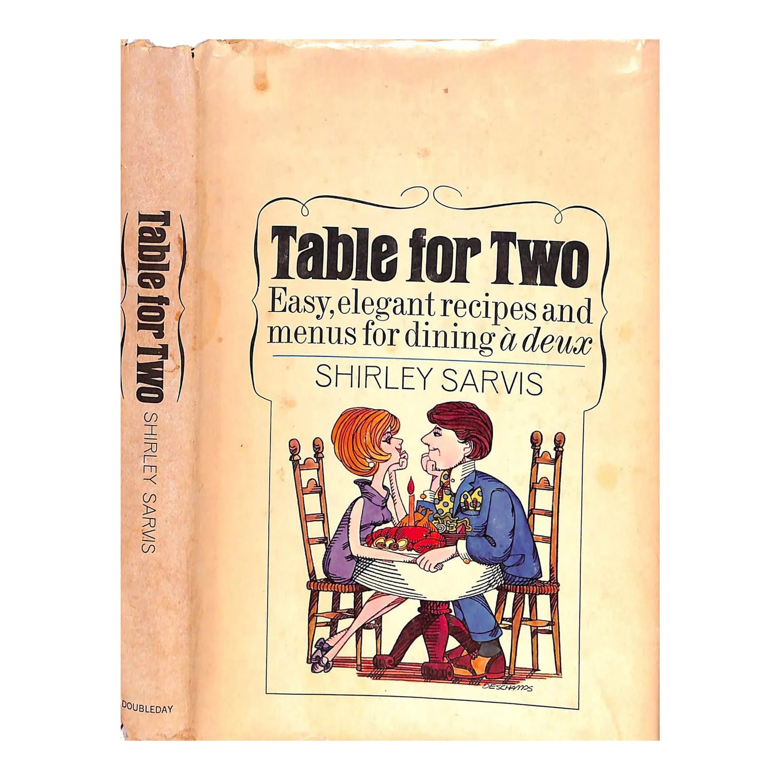 "Table for Two: Easy, Elegant Recipes and Menus for Dining a Deux" 1968 ...