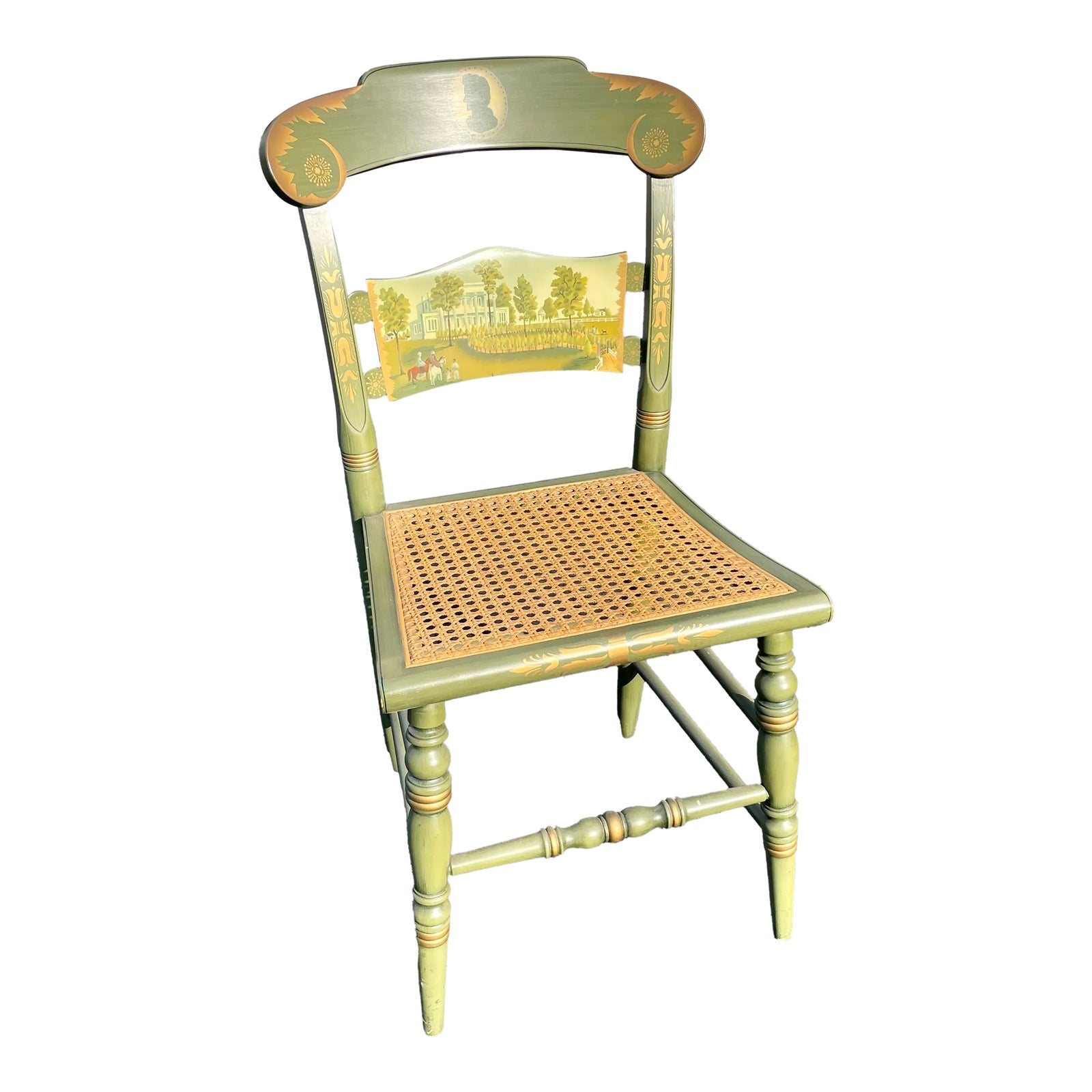 1970s L. Hitchcock Chair Company Andrew Jackson’s Hermitage Limited ...