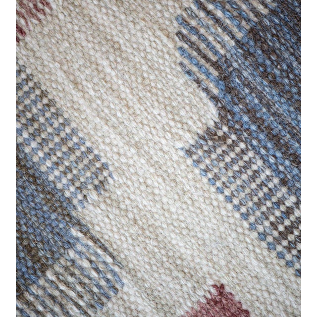Mansour Modern Swedish Lantern Inspired Handwoven Wool Rug | Chairish
