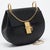 Chloe Black Leather Medium Drew Shoulder Bag | Chairish