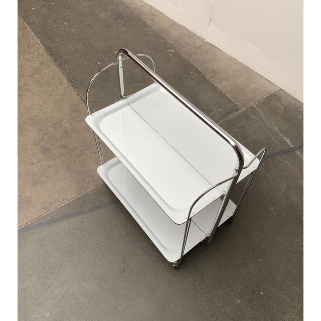 Vintage Foldable Service Cart by Raquer, 1970s | Chairish