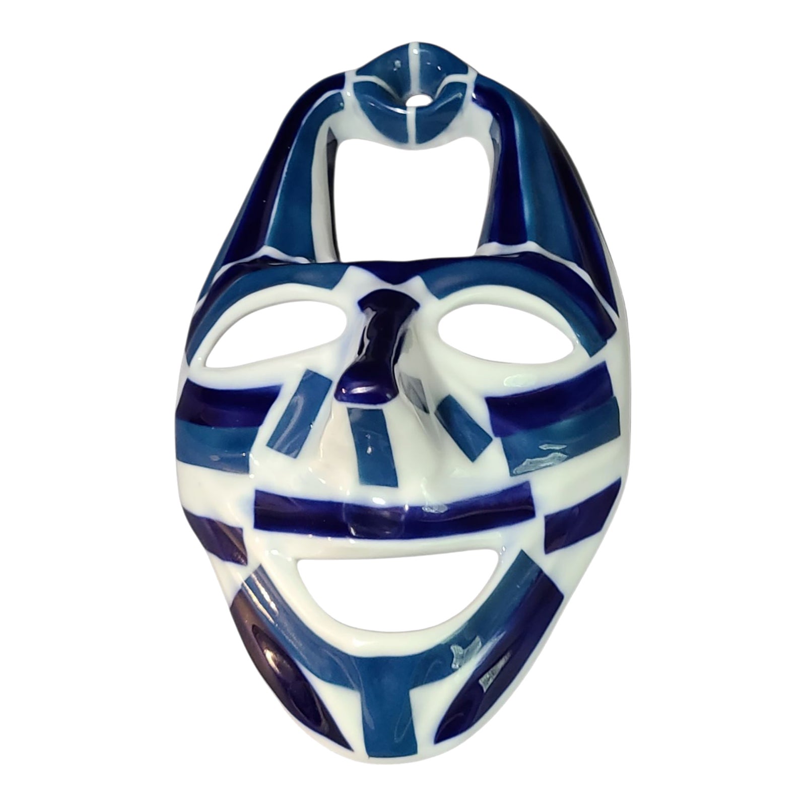 Vintage Spanish Hand Painted Porcelain Blue & White Sargadelos m.r ...