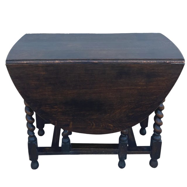 Late 19th Century English Gateleg Table | Chairish