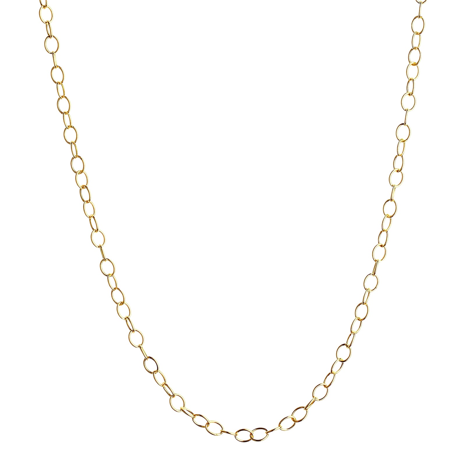 Syna 18 Karat Yellow Gold Link Chain | Chairish