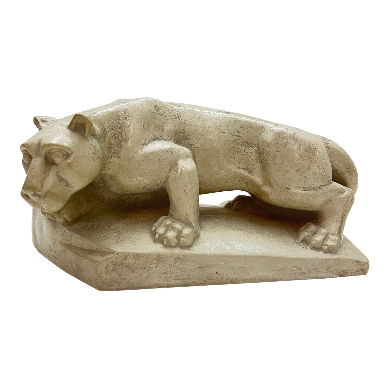 Mid 20th Century Alva Museum Replica of Penn State Nittany Lion ...