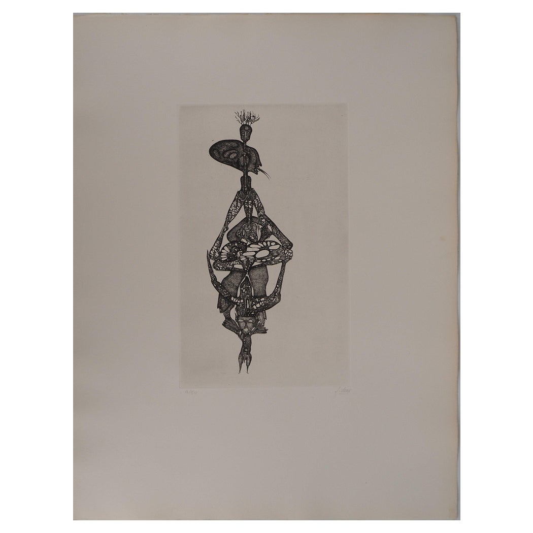 Fred Deux, Disbandment, Original Engraving | Chairish