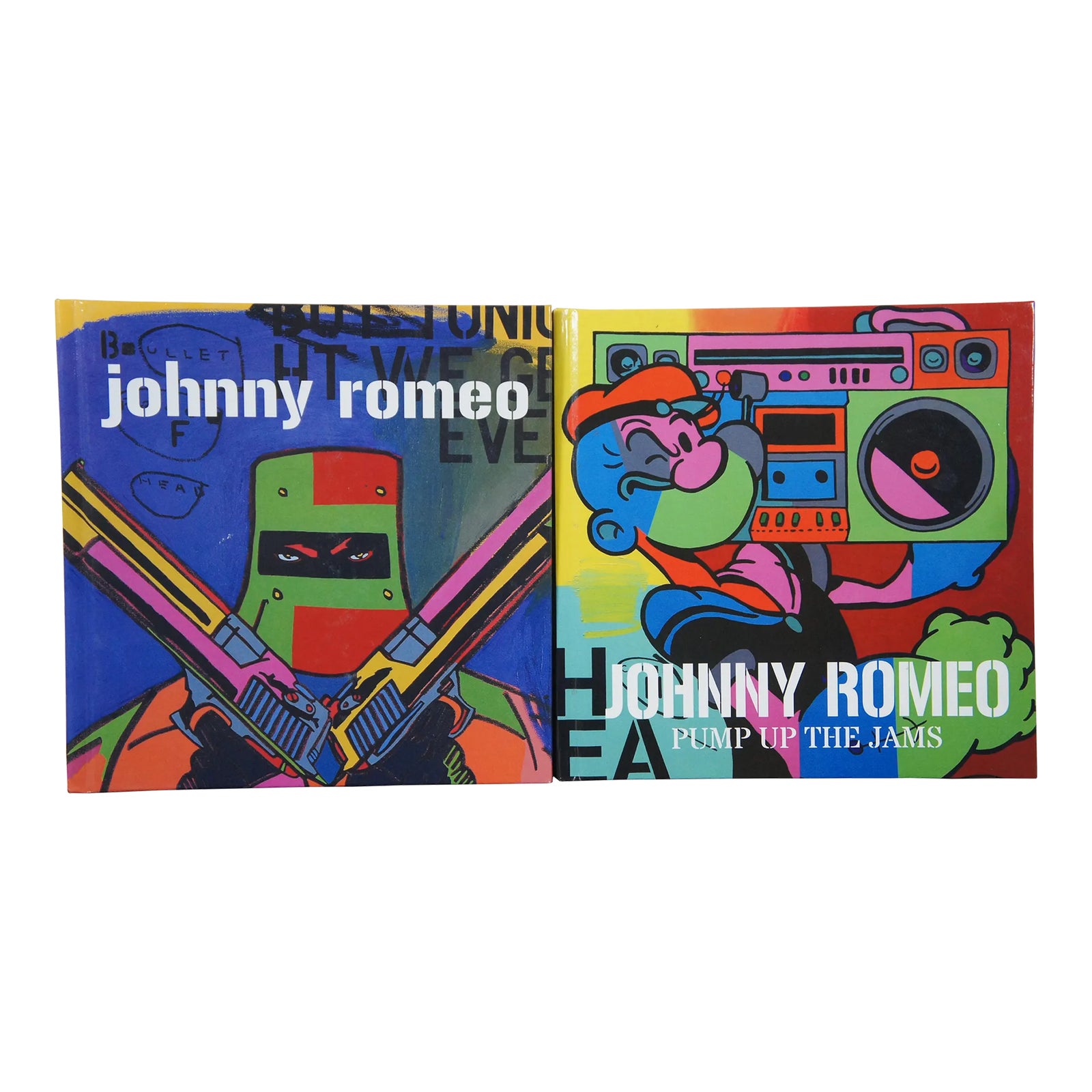 Johnny Romeo Hive Publishing Art Books Plastic Fantastic & Pump Up the ...