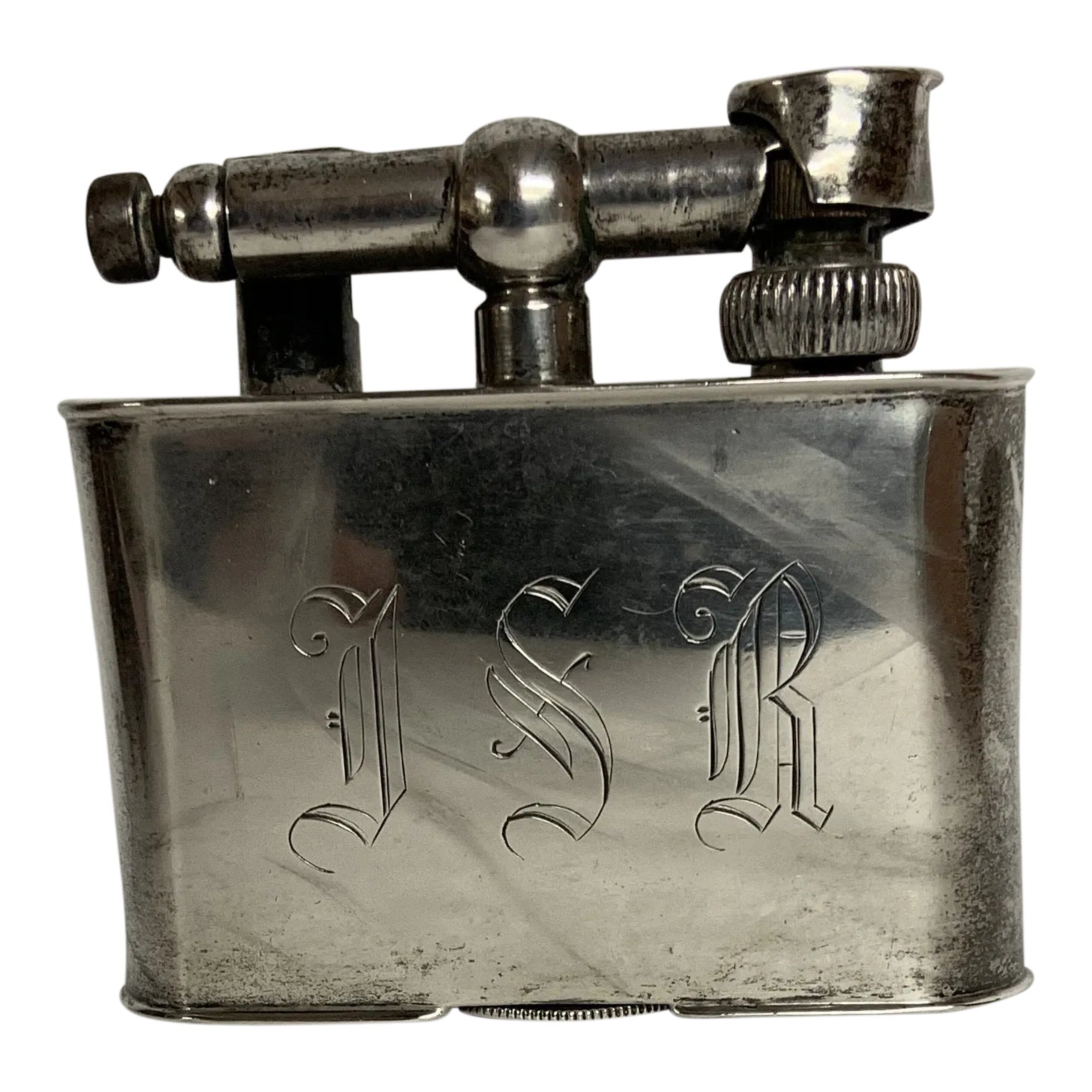 Vintage Mid-Century Sterling Silver Table Lighter | Chairish