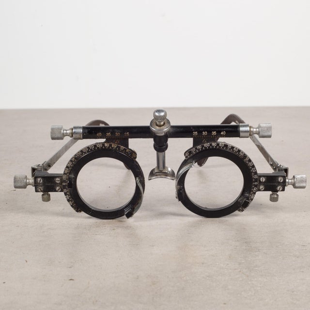 Late 19th C. Optometrist Eye Testing Kit C.1890 | Chairish