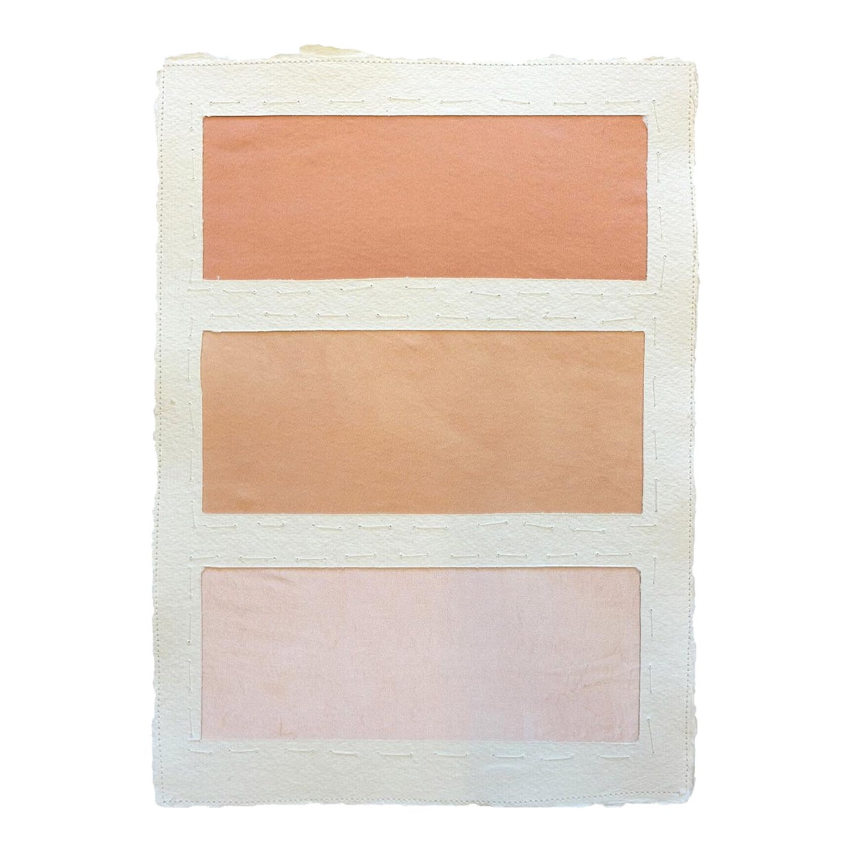 "The Sally" Contemporary Sewn and Naturally Dyed Composition by Louisa ...