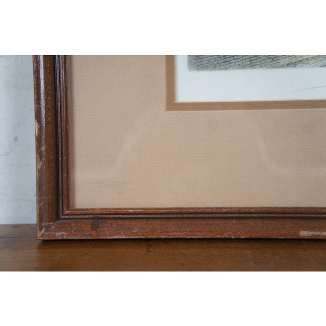 Vintage Victor Valery Signed Notre Dame Reims Signed Etching France ...