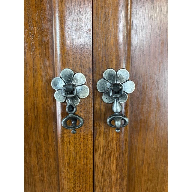 Mid Century 2pc China Cabinet From Janus Collection by Mt Airy | Chairish