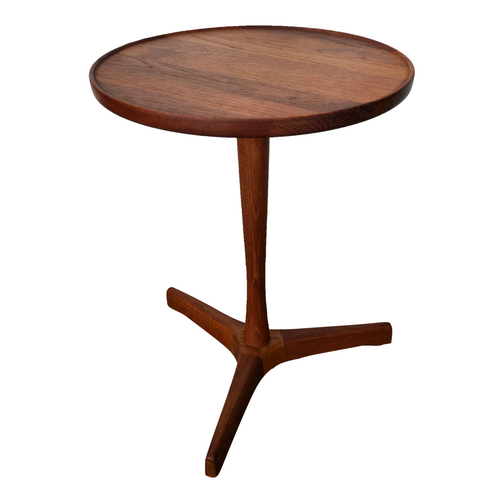 Mid Century Modern Hans C Andersen for Artex Occasional Teak Side Table ...