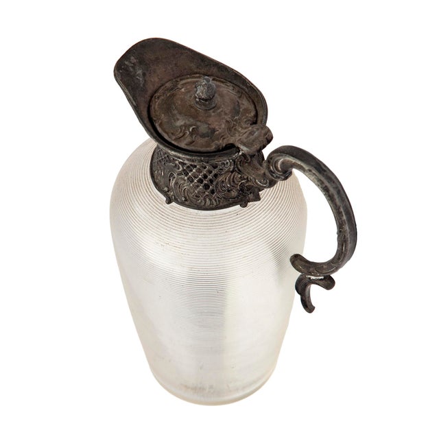 Small Antique Olive Oil Pitcher | Chairish