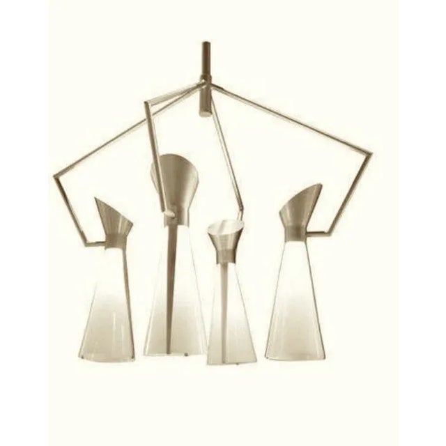 Victor Gruen for John Lautner Chandelier Hanging Lamp Mid Century ...