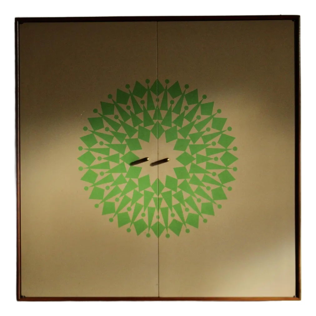 George Nelson & Alexander Girard Attributed Wall Mounted Cabinet, 1964 ...
