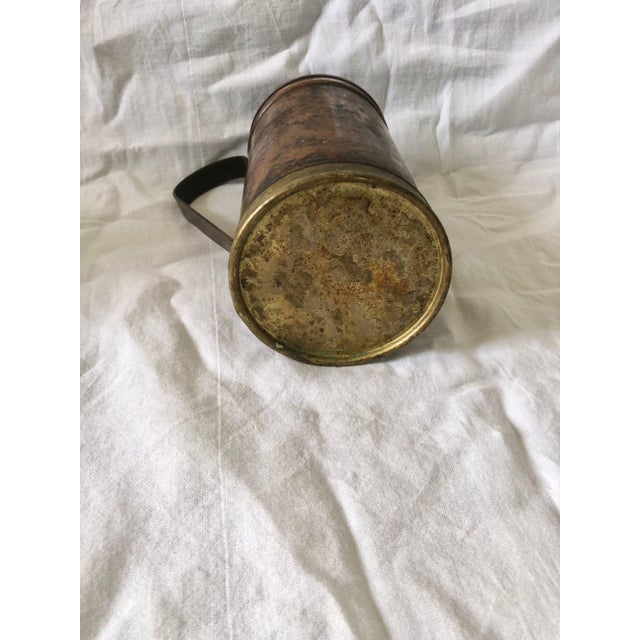 19th Century Ancient Cup in Brass and Copper. Italy 1890 | Chairish