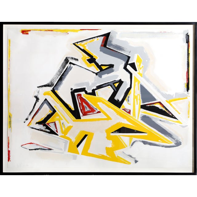 Great Performers, Abstract Screenprint by Ashbaugh | Chairish