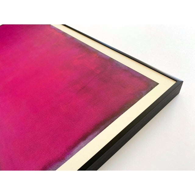 Mark Rothko Foundation Vintage 1981 1st Edtn Lithograph Print Framed ...