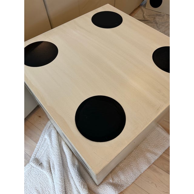 Pair of Mid Century Dice Tables | Chairish