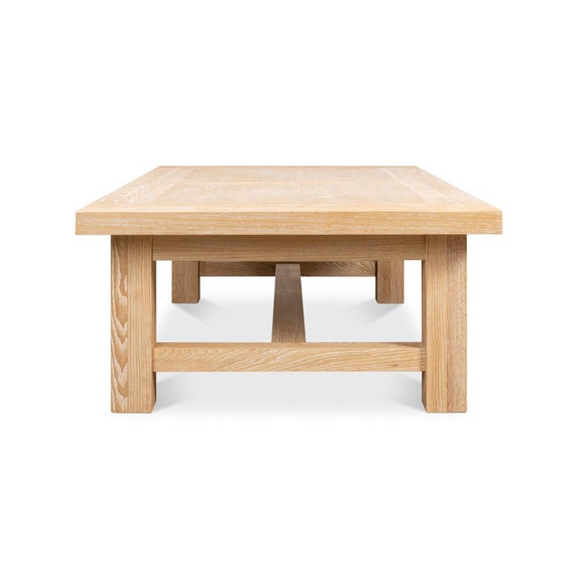 Modern Oak Coffee Table | Chairish