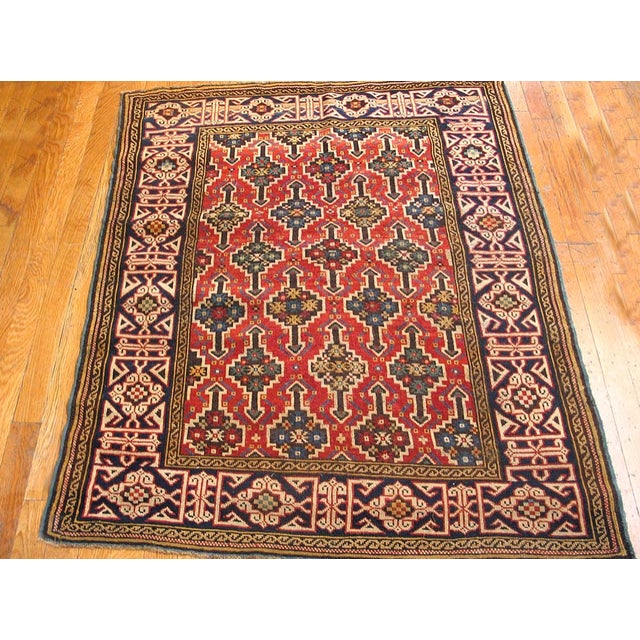 Late 19th Century Caucasian Rug | Chairish