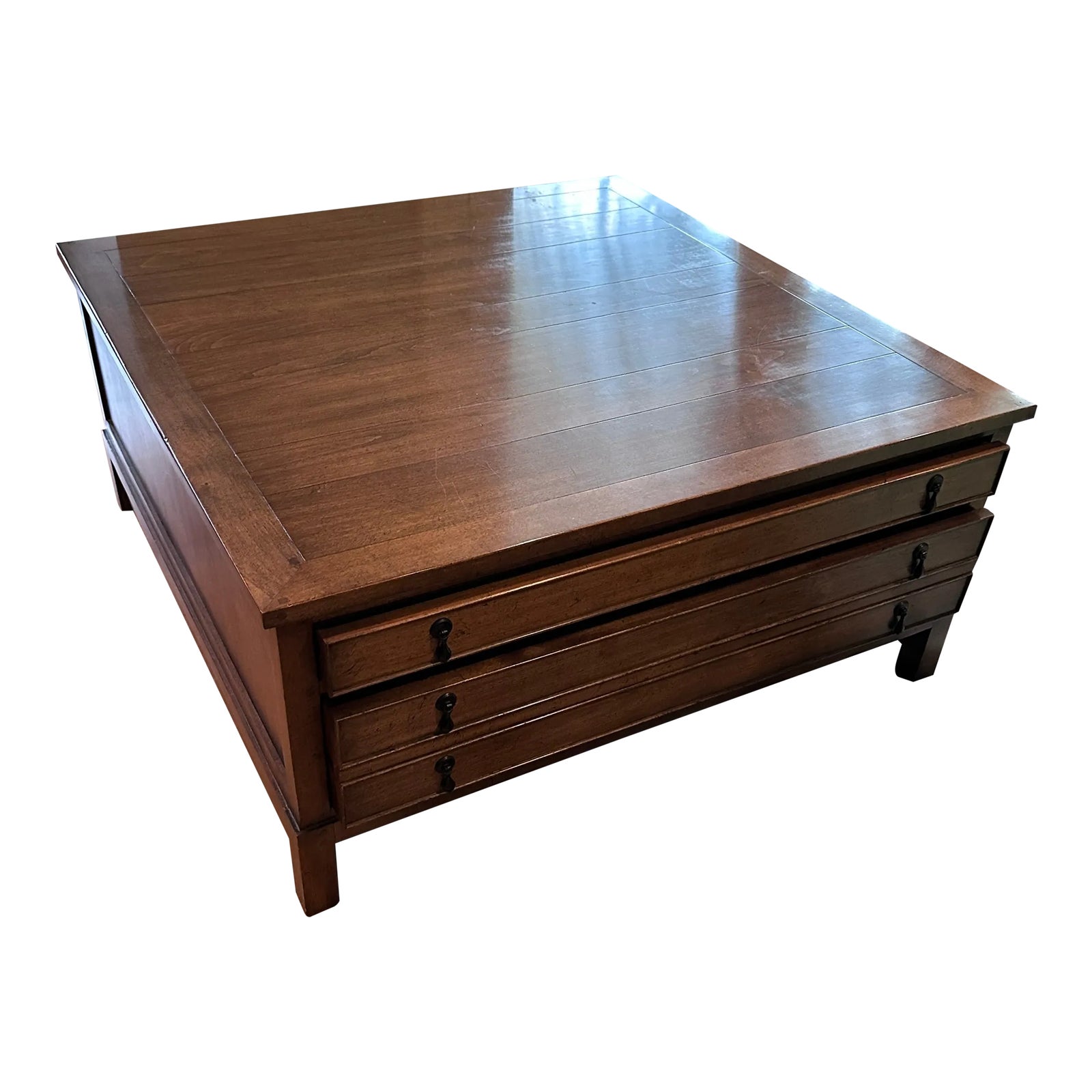 Chaddock Map Cocktail Table | Chairish