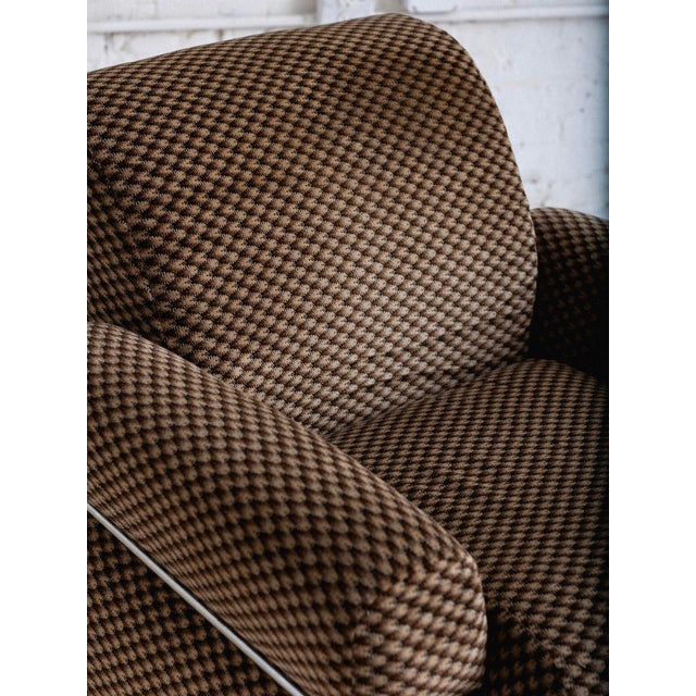 Italian Chrome Wrapped Chair in the Style of Adriano Piazzesi | Chairish