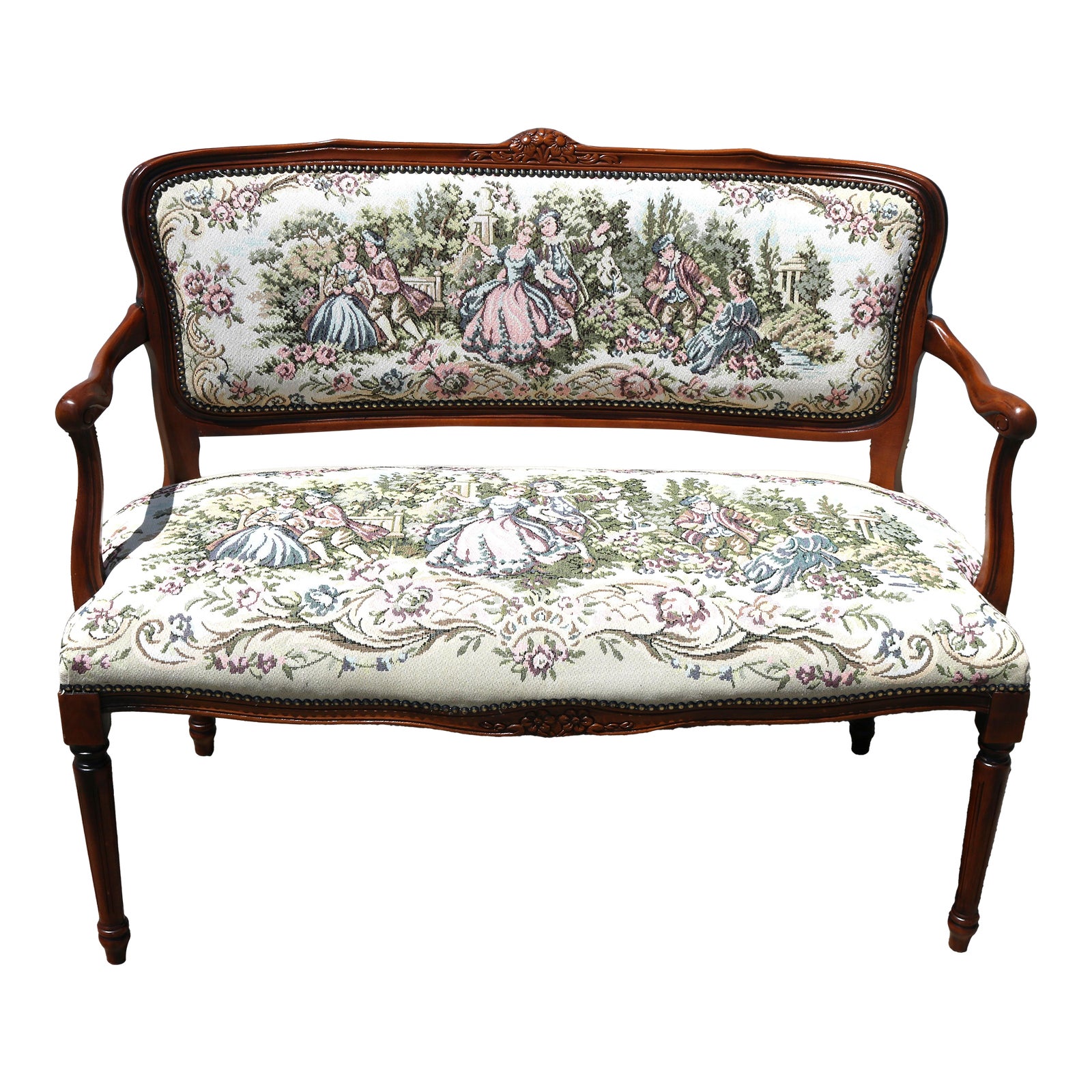 Late 20th Century Chateau D ' Ax Style Vintage French Louis XVI Style ...