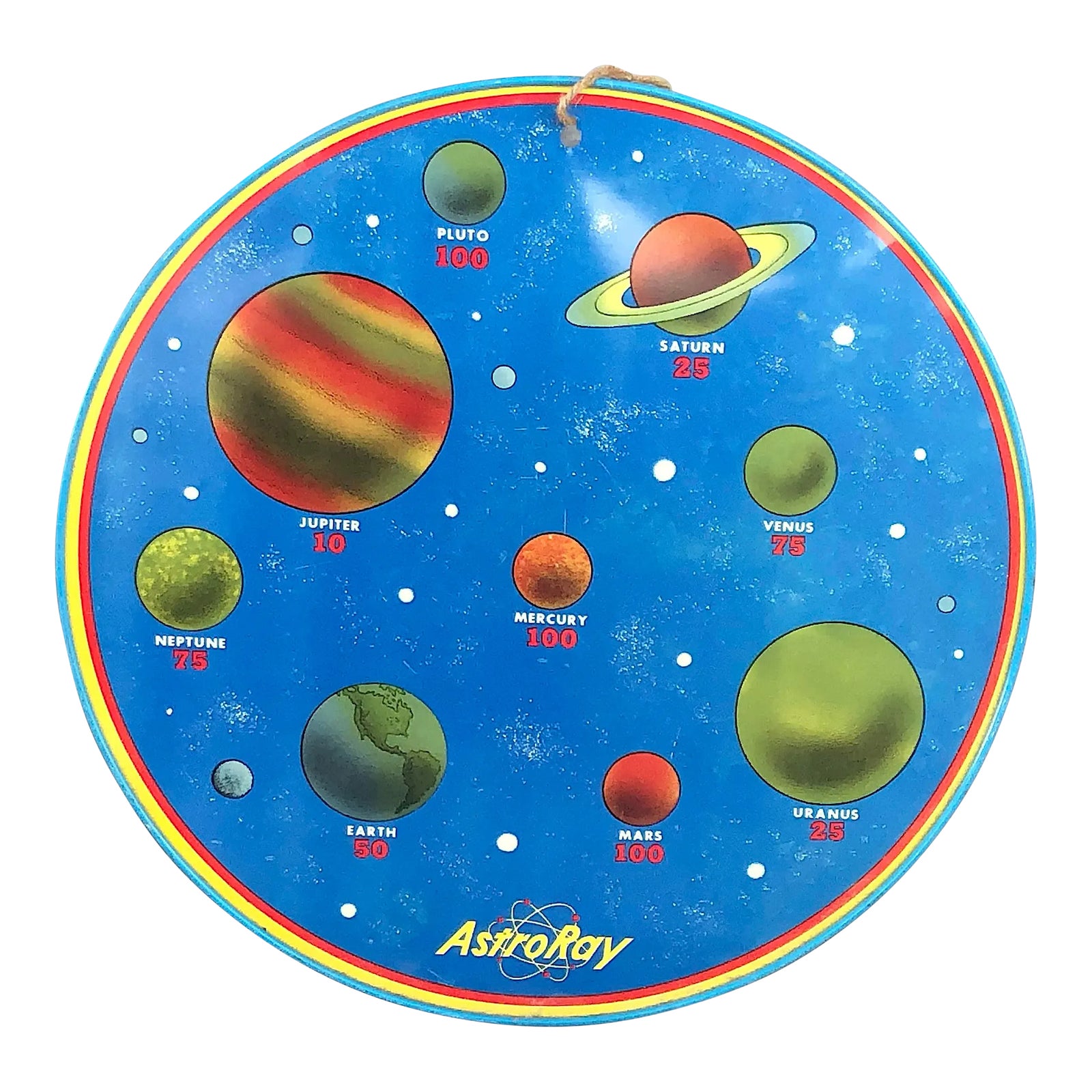 Vintage 1960s Space Age Game Target for Wall Decor | Chairish