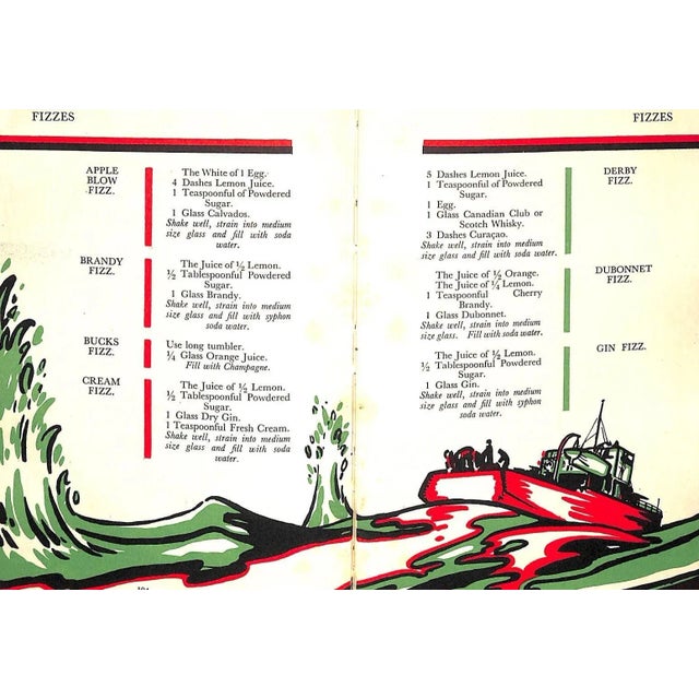 "The Savoy Cocktail Book" Book 1930 Craddock, Harold | Chairish