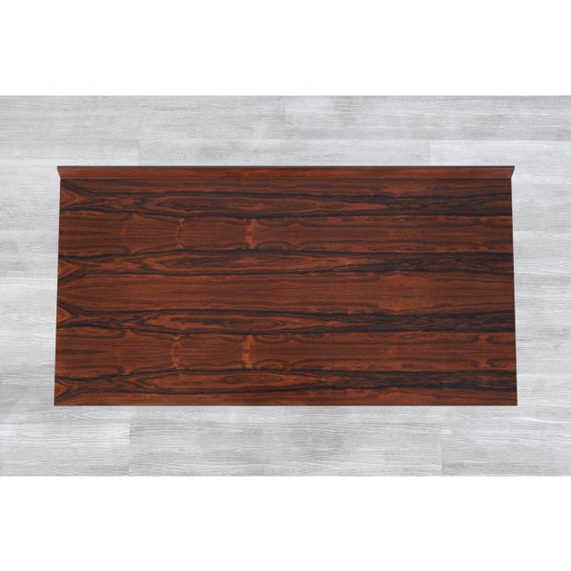 1940s Mid-Century German Rosewood "Omega" Desk by Hans Eichenberg ...