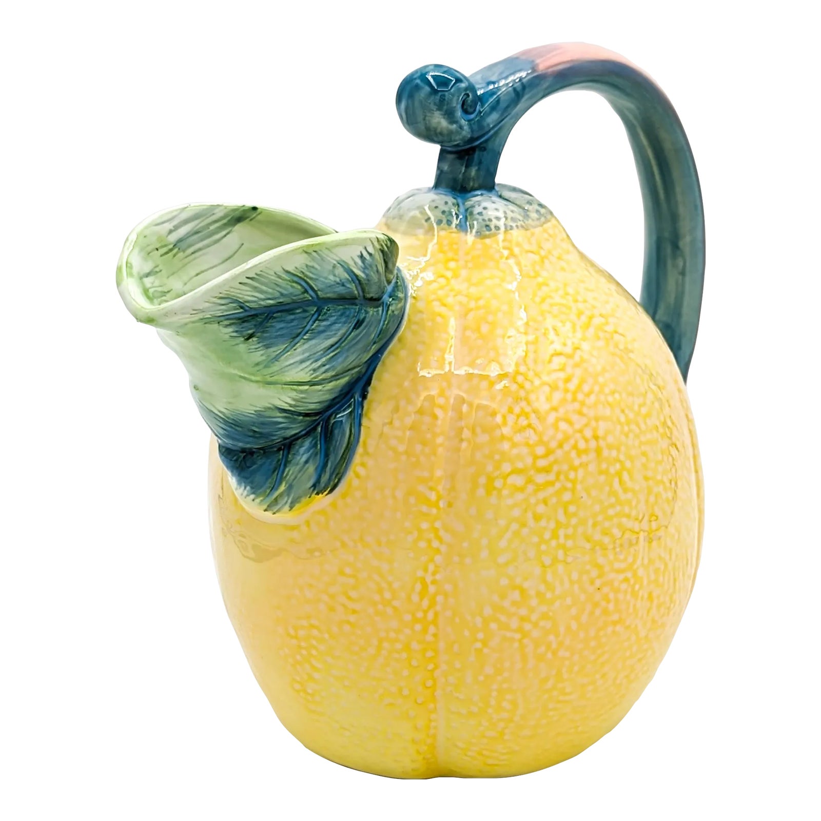 The Haldon Group Vintage Lemon Shaped Lemonade Pitcher Studio Pottery ...