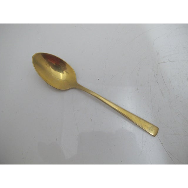 Dirilyte Dirigold Gold Tone Regal Goldware 5 3/4" Teaspoon Spoon Set of ...