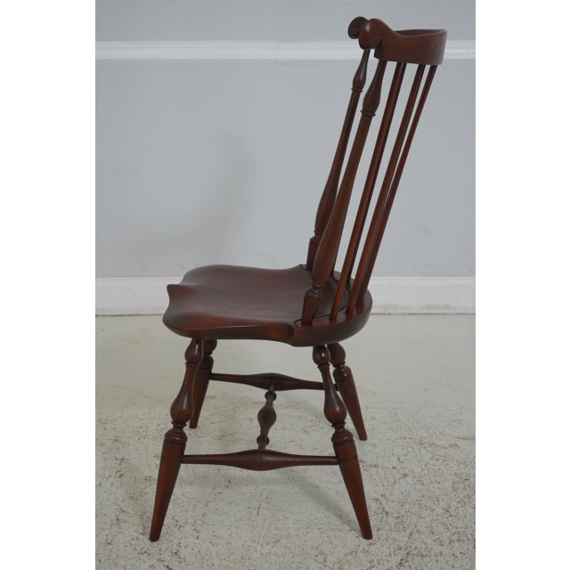 Set of 4 Dr Dimes Windsor Style Dining Room Chairs | Chairish