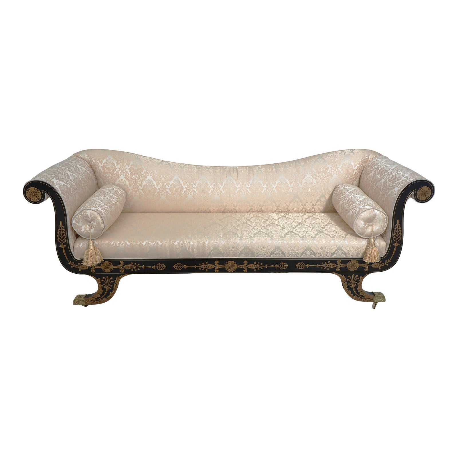 Kindel Neoclassical Baltimore Sofa | Chairish