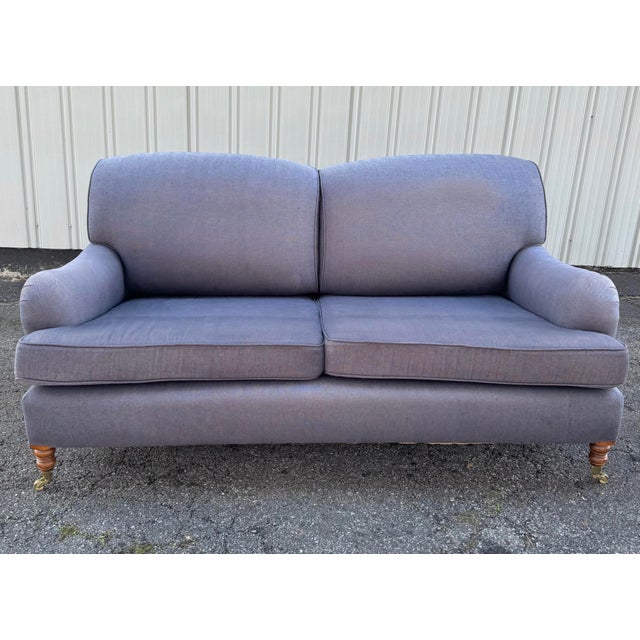 George Smith Standard Arm Sofa | Chairish