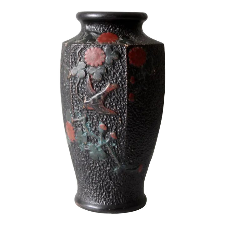 Vintage Japanese Tokanabe Vase | Chairish