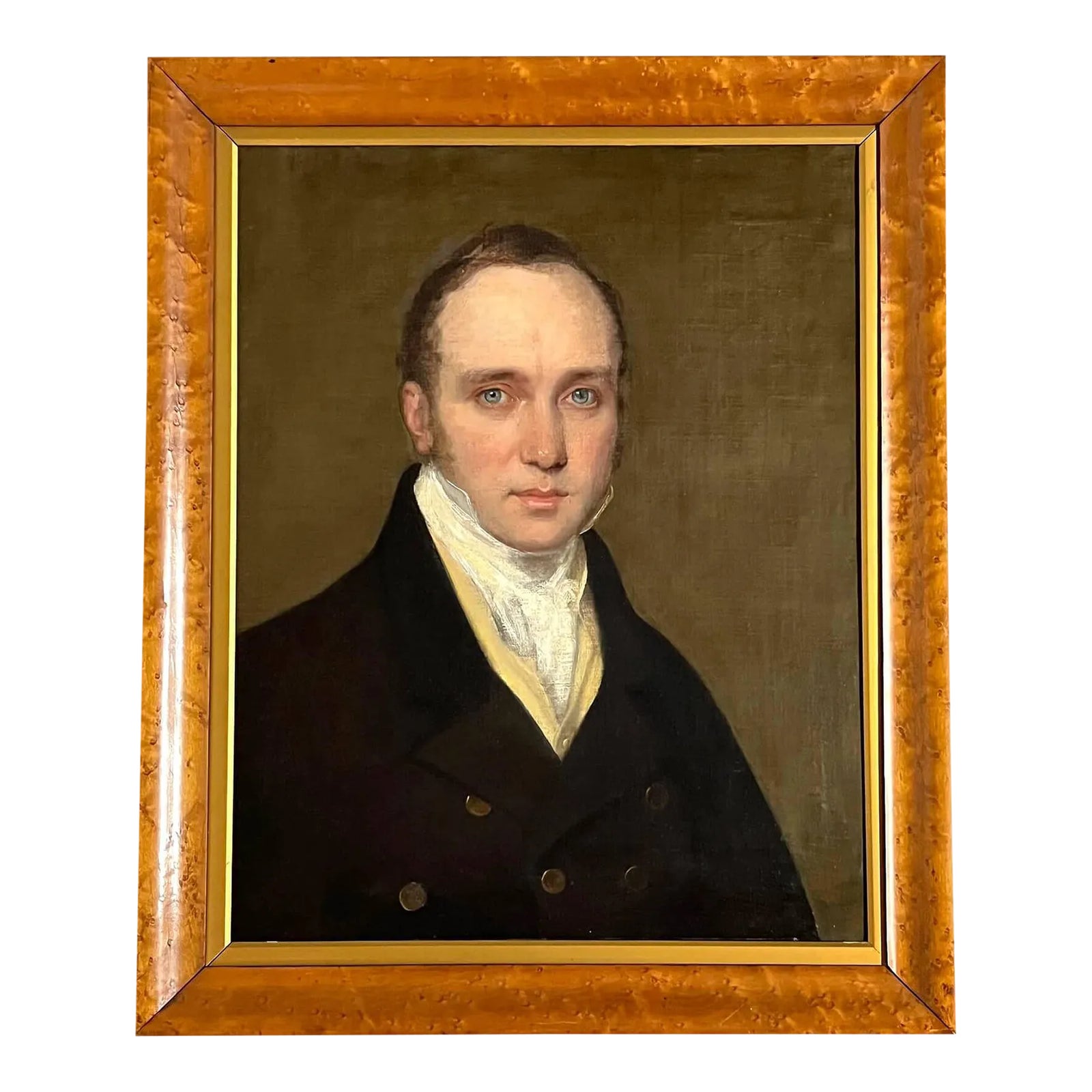 Regency Portrait of a Blue Eyed Gentleman, School of Raeburn, Circa ...