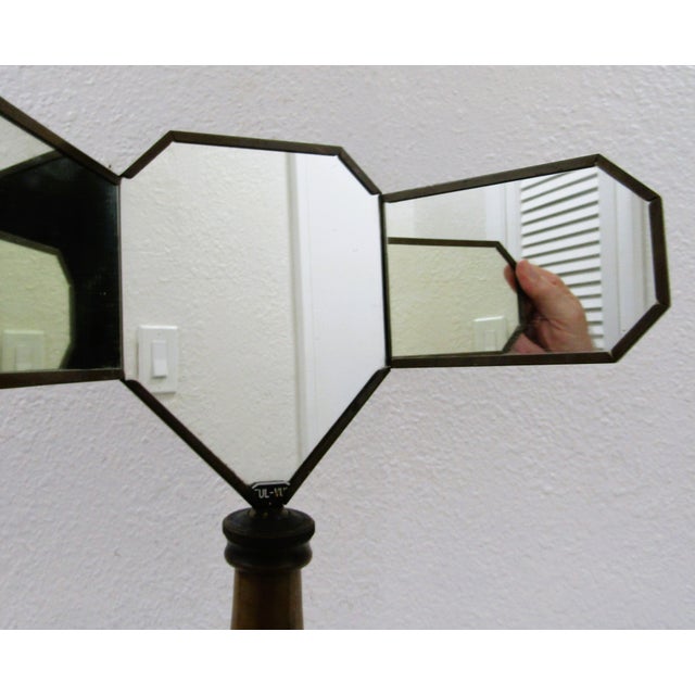 1930s Art Deco American Optical "Ful-Vue" Store Counter Mirror Copper ...