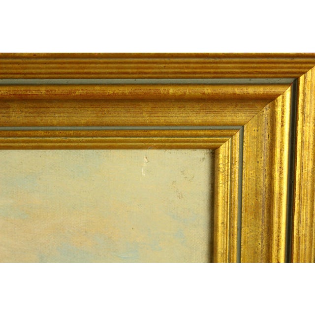 Late 19th Century Framed Oil on Canvas Landscape Painting of Tyrolean ...